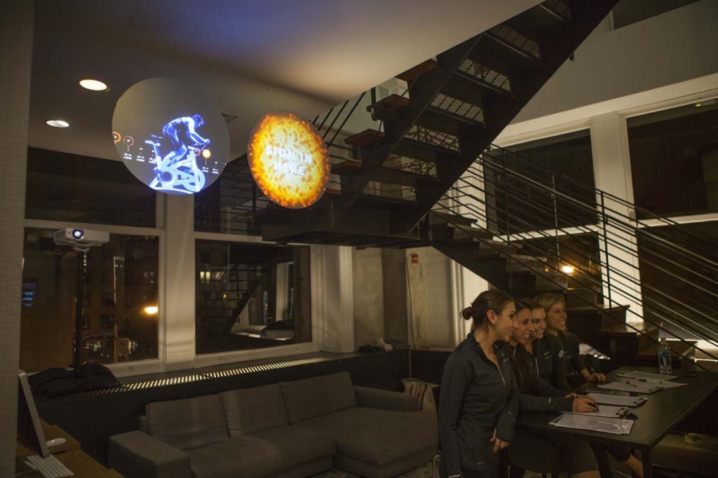 Rear Projection onto Cut Plexi | BRDG Studios