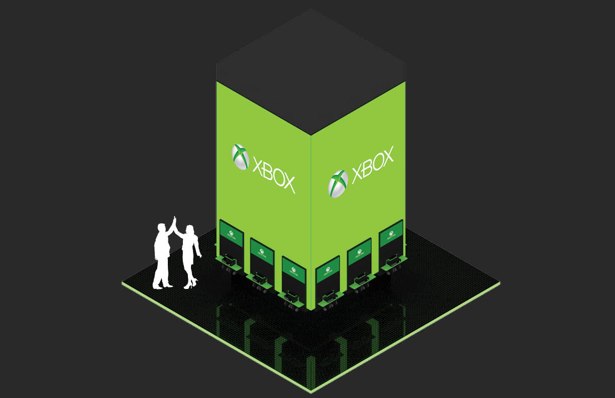 XBox Tradeshow Kit | BRDG Studios