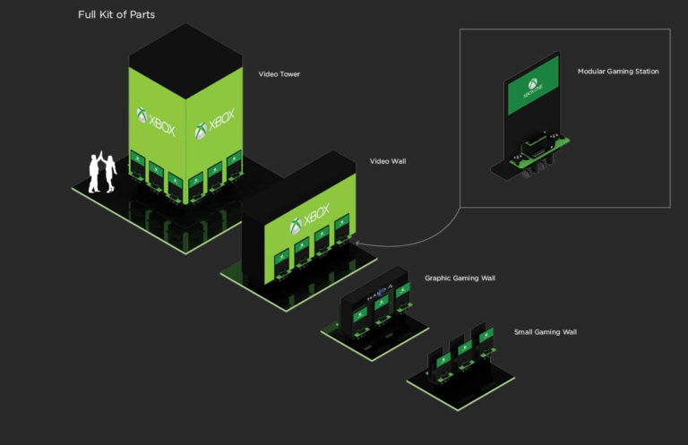 XBox Tradeshow Kit | BRDG Studios