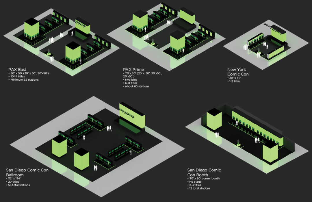 XBox Tradeshow Kit | BRDG Studios