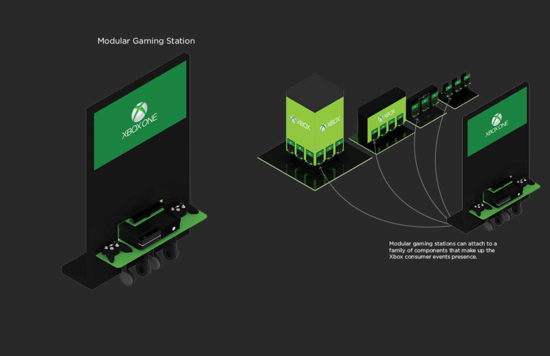XBox Tradeshow Kit | BRDG Studios