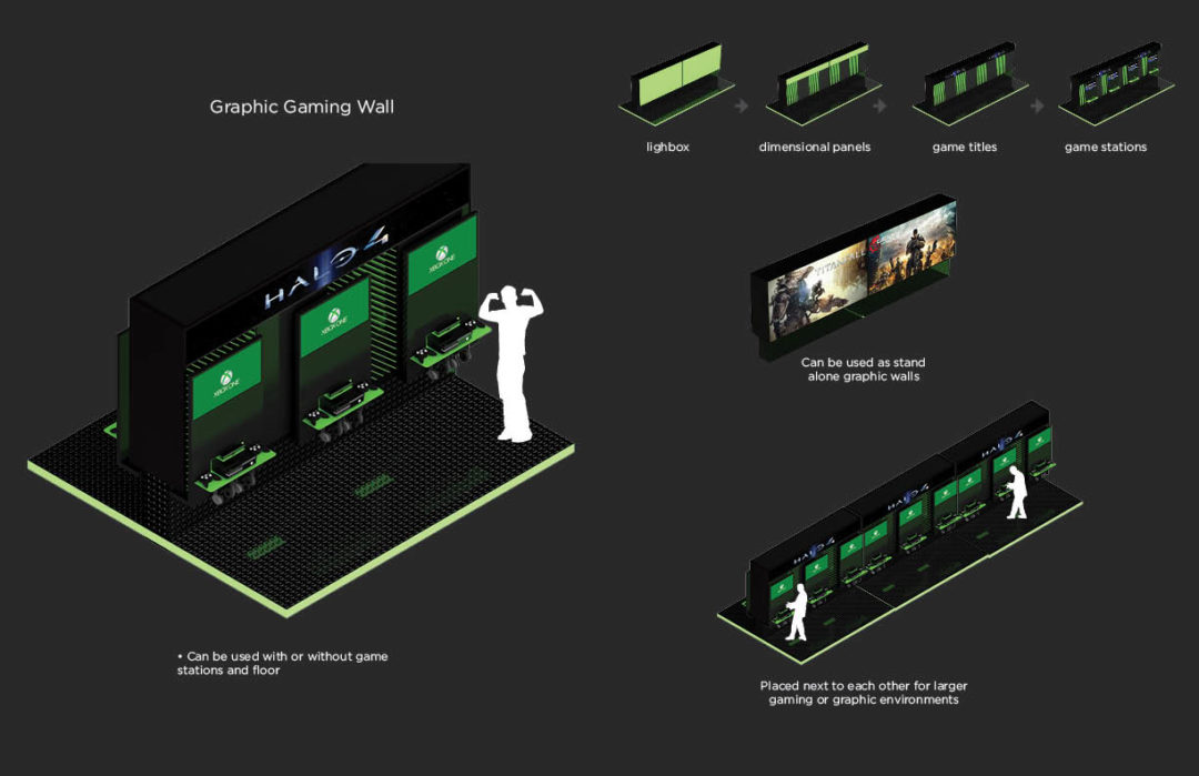XBox Tradeshow Kit | BRDG Studios